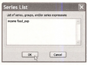 The Simple Linear Regression Model by using EViews – HKT Consultant