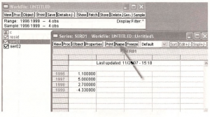 Importing and Exporting with EViews – HKT Consultant