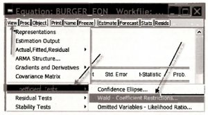 The Multiple Linear Regression Model by using EViews – HKT Consultant