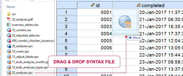 SPSS Syntax Editor Window – Quick Overview of User Interface – HKT Consultant