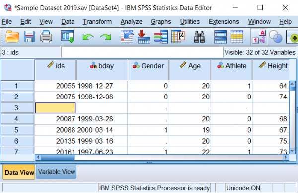 SPSS Tutorials: Data Creation in SPSS – HKT Consultant