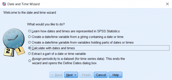 SPSS Tutorials: Date-Time Variables in SPSS – HKT Consultant